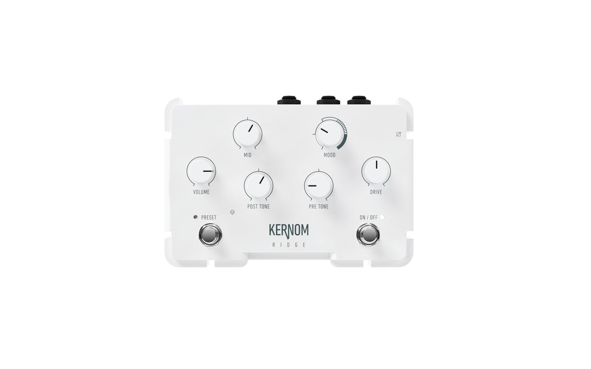 Kernom Ridge Augmented Analog Overdrive for guitar Kernom - buy here – ToneDoctor