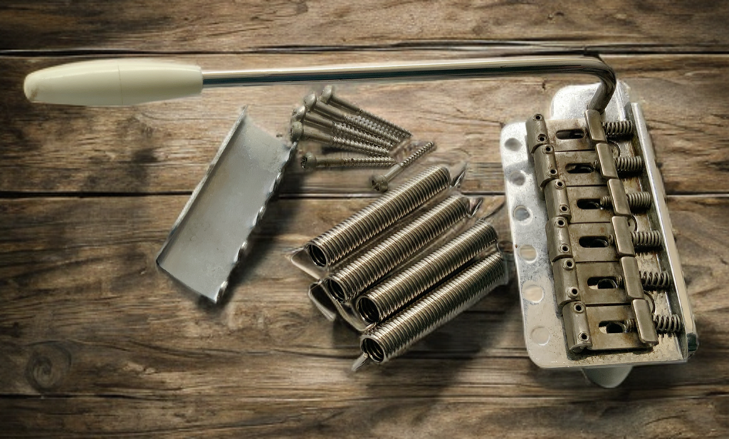 60's Reproduction Strat Tremolo system by Mark Foley - AGED - Buy here ...