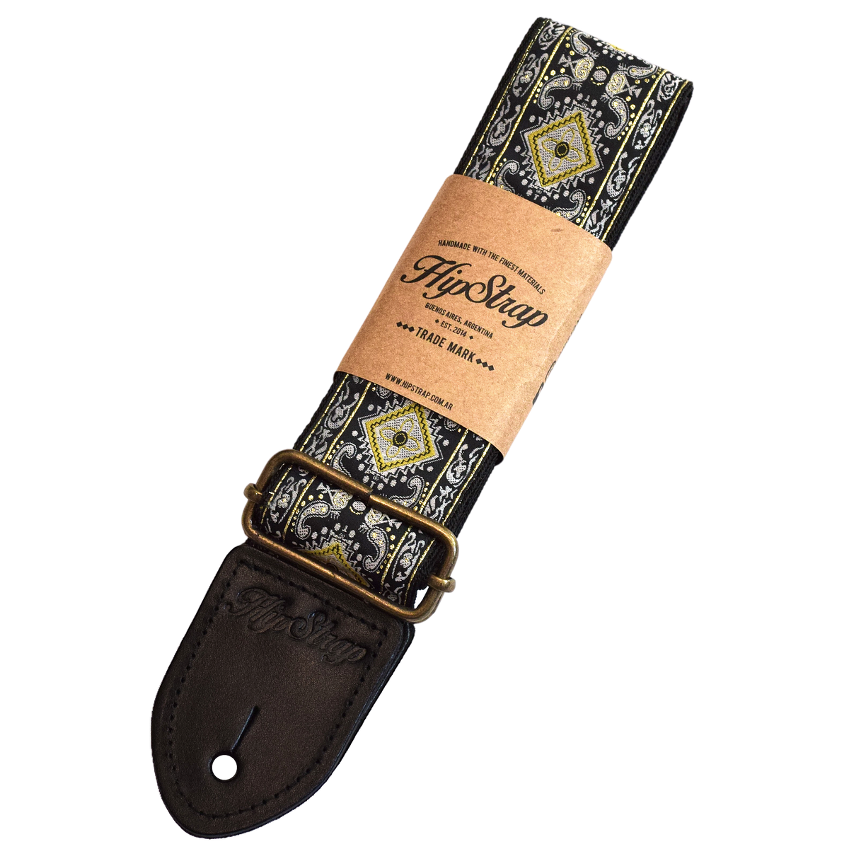 Gypsy Jacquard Guitar Strap by Hipstrap - Buy here – ToneDoctor