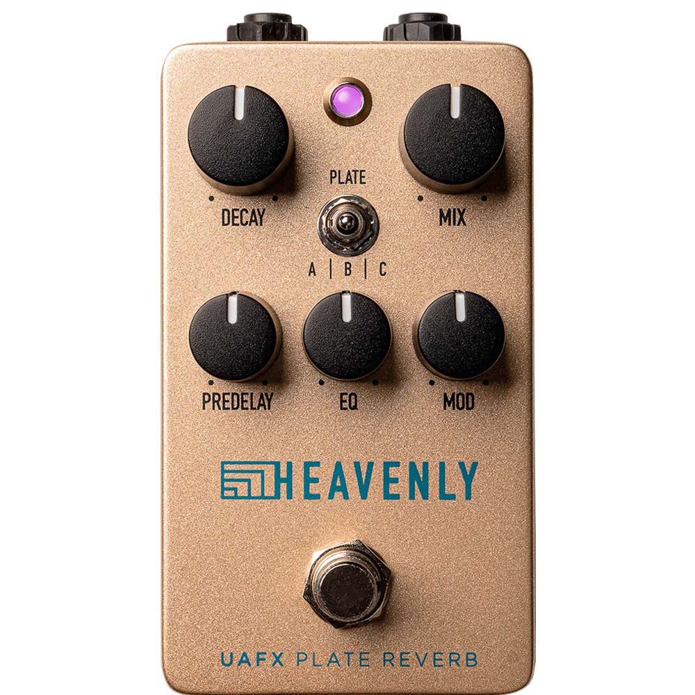 UAFX Heavenly Plate Reverb pedal for guitar Universal Audio - Buy Here ...